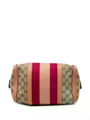 Gucci 2016-2026 Small Gg Canvas Web Joy Boston Bag Satchel