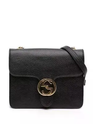 Gucci 2016-2026 Small Dollar Calfskin Interlocking G Crossbody Bag