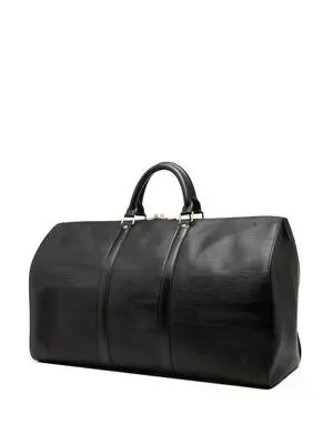 LOUIS VUITTON 1992 Epi Keepall 50 Travel Bag - Black