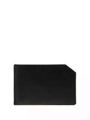 THE ROW 2021-2026 Leather Card Holder - Black