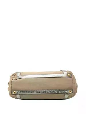 Prada 2000-2013 Canvas Canapa Logo Tote Bag