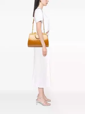 LOUIS VUITTON 2012 Monogram Vernis Brea Mm Satchel