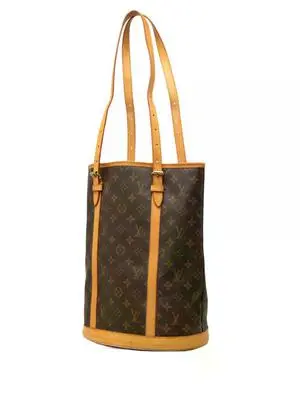 LOUIS VUITTON 2008 Monogram Gm Bucket Bag - Brown