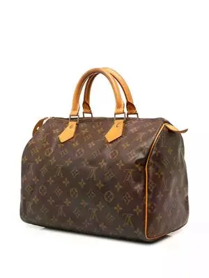 LOUIS VUITTON 1997 Monogram Speedy 30 Boston Bag