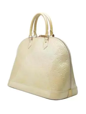 LOUIS VUITTON 2010 Monogram Vernis Alma Gm Handbag