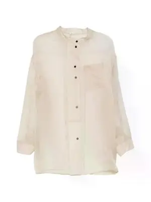 YEAREAST Sheer Panelled Shirt