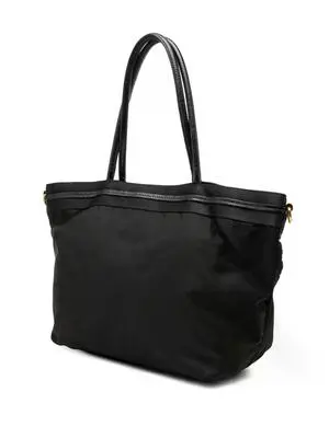 Prada 2000-2013 Tessuto Canapa Logo Satchel
