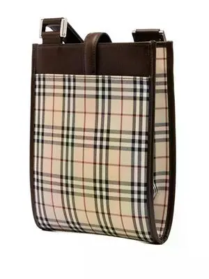 Burberry 2000-2017 House Check Canvas Crossbody Bag