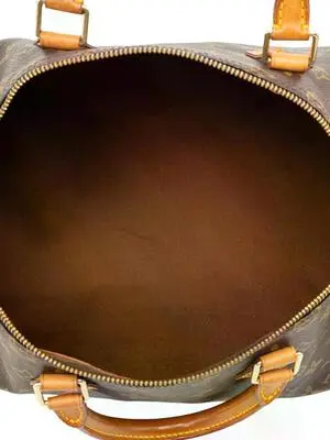LOUIS VUITTON 1998 Monogram Speedy 35 Boston Bag