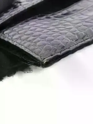 Miu Miu 2010s Crocodile-embossed Mini Bag