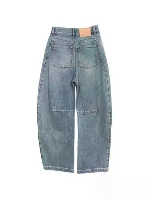 Loewe 2010s Anagram Barrel Jeans - Blue