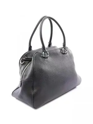 Prada 2000s Logo-plaque Tote Bag
