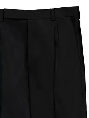 Saint Laurent Pleated Wool Trousers
