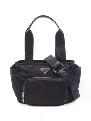 Prada 2020s Re-nylon Tote Bag - Black