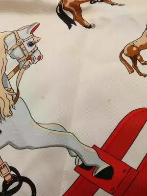 Hermès 2000s Raconte Moi Le Cheval Scarf