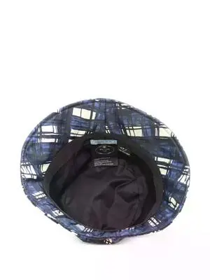 Prada 2010s Re-nylon Plaid Bucket Hat