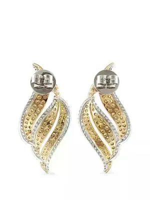 HYT JEWELRY Diamond Leaf Earrings