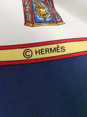 Hermès 2010s Qu'importe Le Flacon Scarf