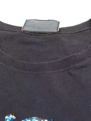 Gucci 2000s Sequin Logo T-shirt