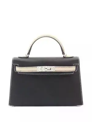 Hermès 2026 Mini Kelly Tote Bag - Black