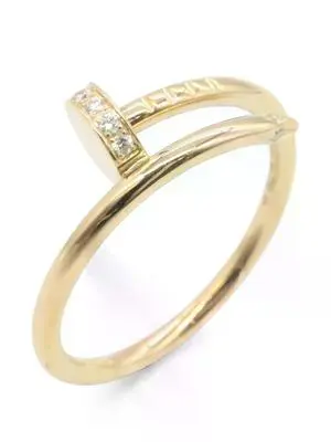 Cartier 2010s Juste Un Clou Diamond Ring