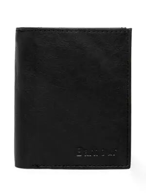 Barbour Colwell Logo-debossed Leather Wallet - Black