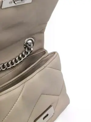 Armani Exchange Quilted Leather Shoulder Bag
