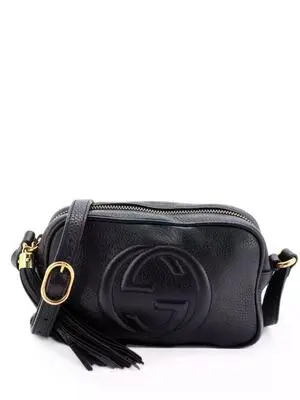 Gucci Soho Disco Leather Mini Crossbody Bag - Black