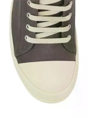 Rick Owens Contrast-toe Low-top Sneakers - Grey