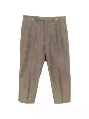 Rick Owens 2010s Astaires Cropped Trousers