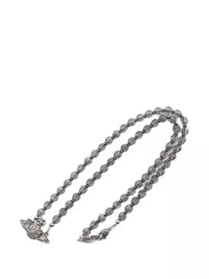 VIVIENNE WESTWOOD Messaline Orb Necklace - Silver