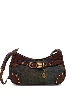 Miss Sixty Denim-finish Shoulder Bag