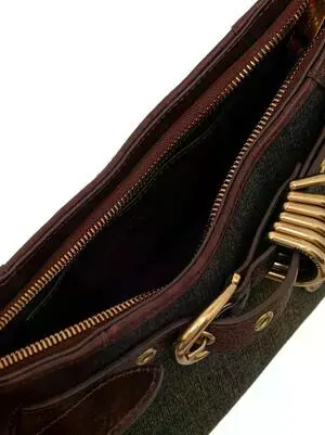 Miss Sixty Denim-finish Shoulder Bag