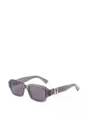 Dior 2010s Oblique S2i Rectangle-frame Sunglasses