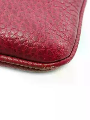 Loewe 2000s Buckle Leather Shoulder Bag
