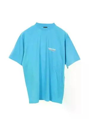 Balenciaga 2010s Short-sleeved T-shirt - Blue
