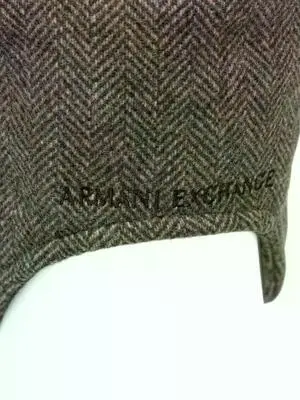 Armani Exchange Herringbone Ear-flap Cap