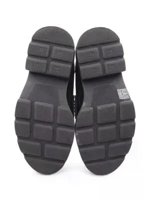 ALEXANDER WANG 2010s Metal Logo Platform Loafers