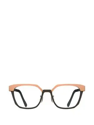 BLACKFIN Delray Geometric-frame Glasses - Brown