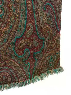 Etro Paisley-print Fringed Scarf