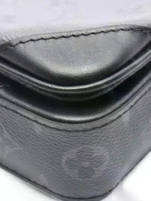 LOUIS VUITTON 2021 Trio Monogram Eclipse Messenger Bag - Grey
