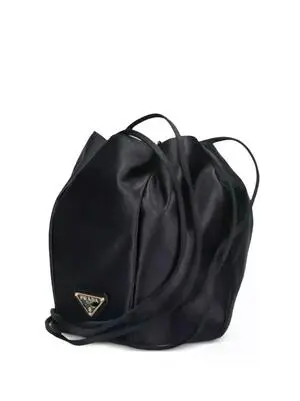 Prada Satin Mini Bucket Bag