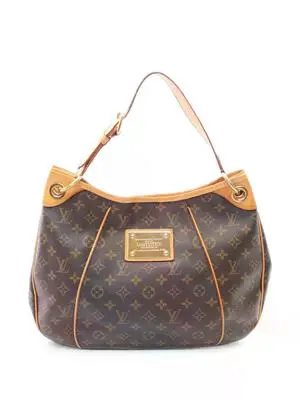 LOUIS VUITTON 2012 Pm Galliera Monogram Shoulder Bag - Brown