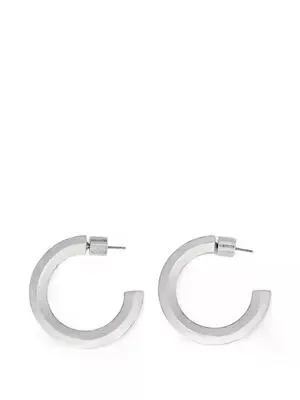 ALLSAINTS Chunky Hoop Earrings - Silver