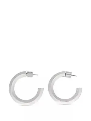 ALLSAINTS Chunky Hoop Earrings - Silver