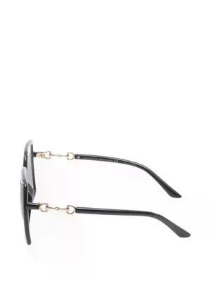 Gucci 2010s Horsebit Square Glasses