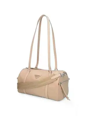 Prada Logo-plaque Tote Bag