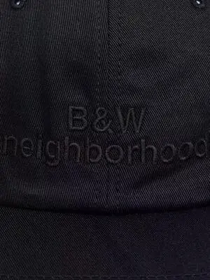 NEIGHBORHOOD Logo-embroidered Baseball Cap - Black