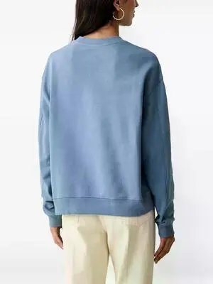 Marc O'polo Ribbed-trim Sweatshirt - Blue