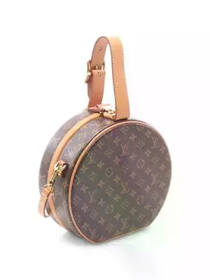 LOUIS VUITTON 2018 Petite Boîte Chapeau Monogram Handbag - Brown